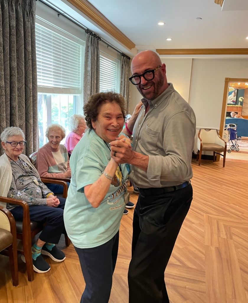 Ballroom Dance Class at Rose Tree Place Grows Connections Among Seniors ...